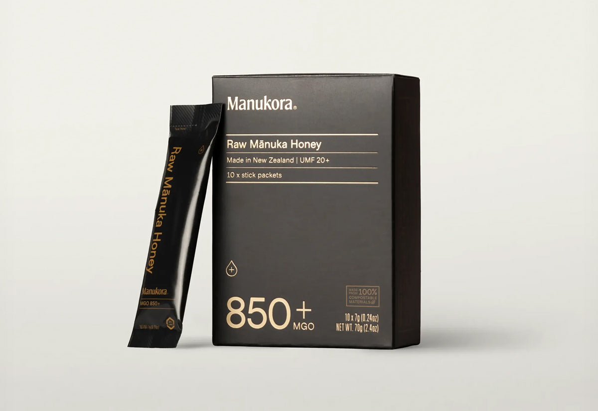 MGO 850+ Manuka Honey Stick Packs (10-Pack) | Manukora